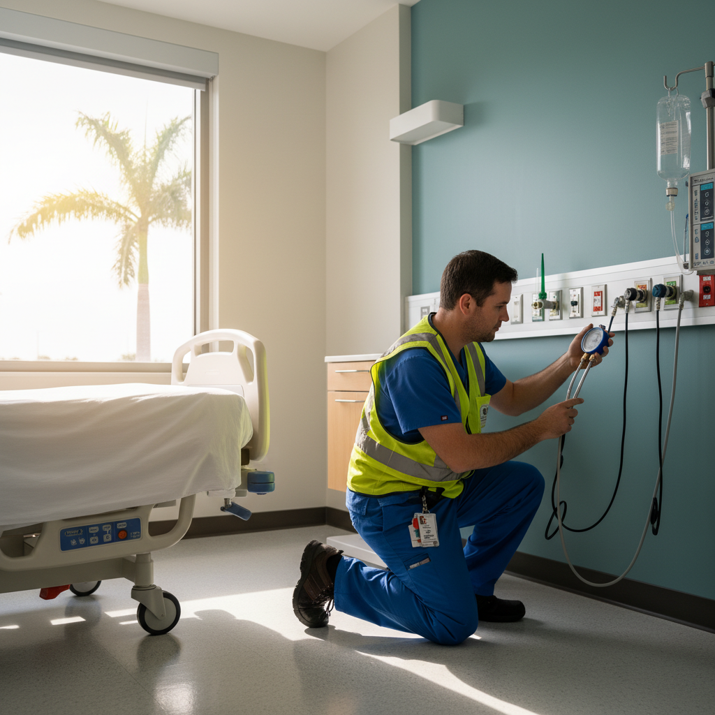 Medical Gas Testing Hollywood FL: NFPA 99 Compliance | MTS